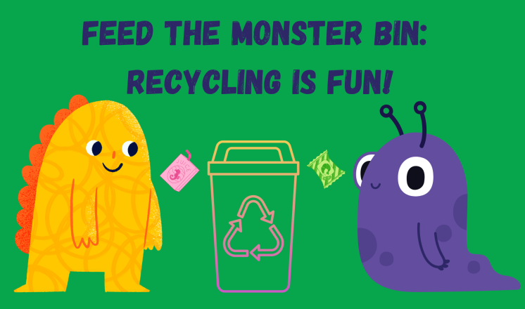 Feed the Monster Bin: Recycling is Fun! | Lincoln Museum